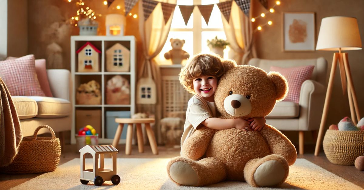 6 Fordele ved at Give dit Barn en Kæmpe Bamse